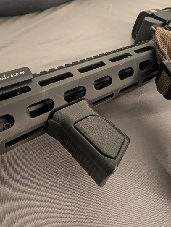 Details - MLOK Angled Vertical Foregrip using Magpul OEM hardware ...